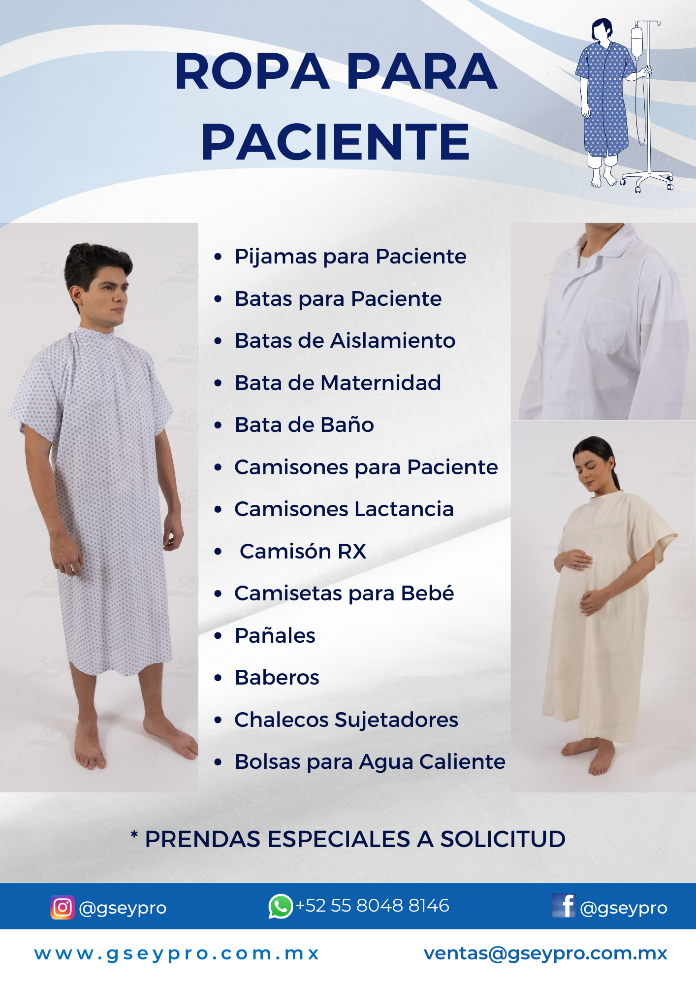 Catálogo - Ropa Hospitalaria Grupo Seypro
