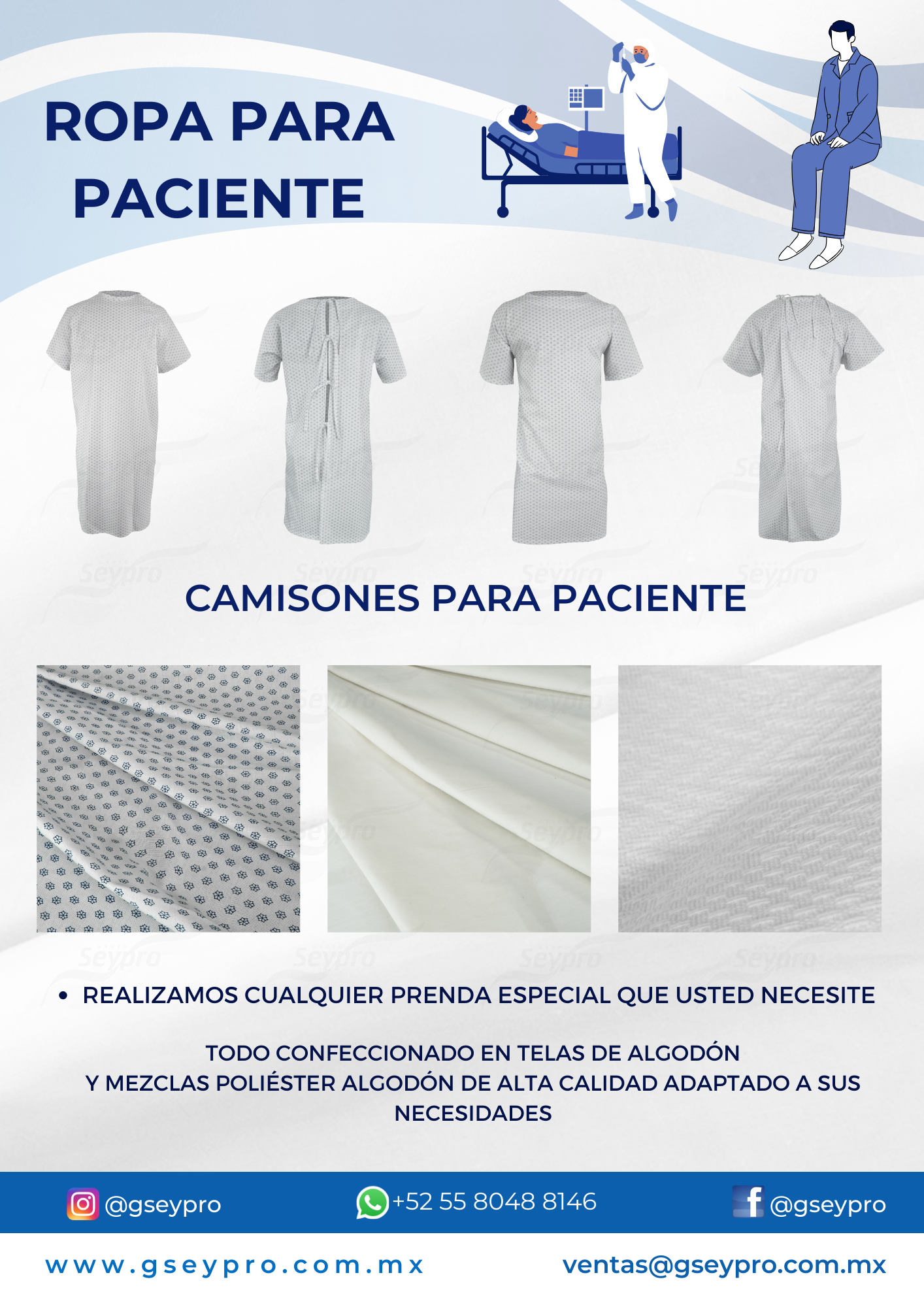 Catálogo - Ropa Hospitalaria Grupo Seypro
